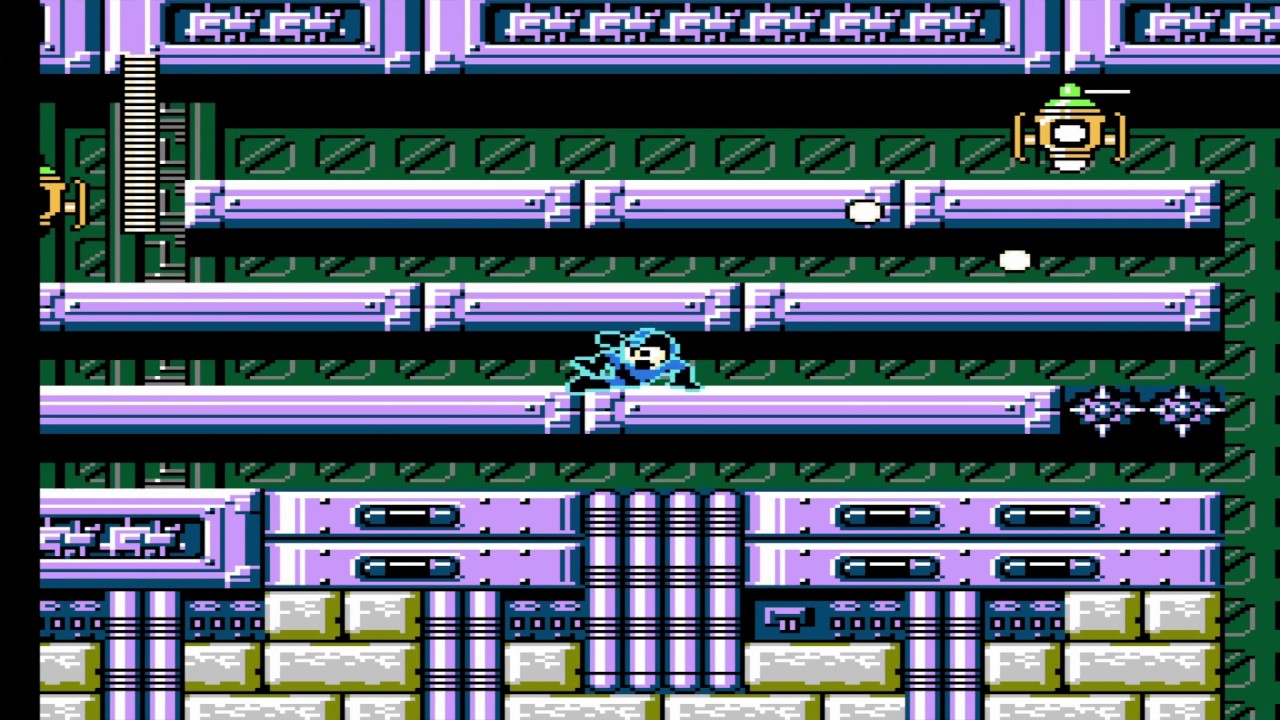 MEGA MAN 5: Proto Man Castle stage 2. - YouTube