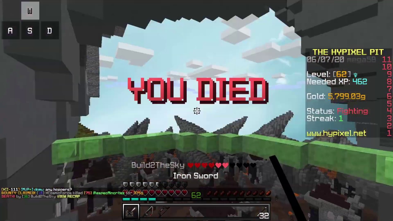 Road to getting good at PVP (minecraft!) - YouTube