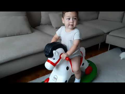 PİLSAN Müzikli Sallanan At  Eğlencesi 🤩 Funny Babies Video