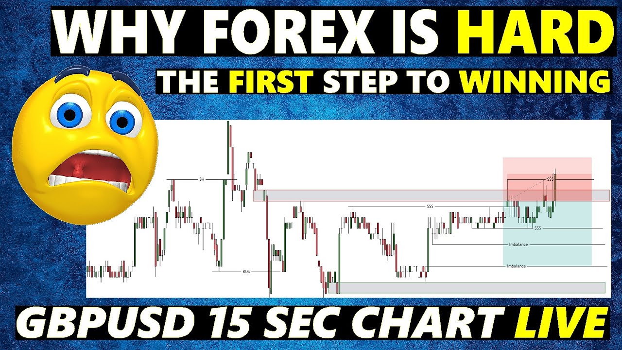 Why Your Trading Journey Is Hard [GBPUSD 15 Second Chart] - YouTube