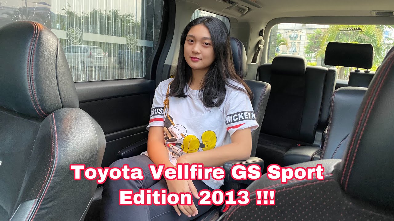 Toyota Vellfire GS (Sport Version) Full Option 2013 With Angel Autofame ...