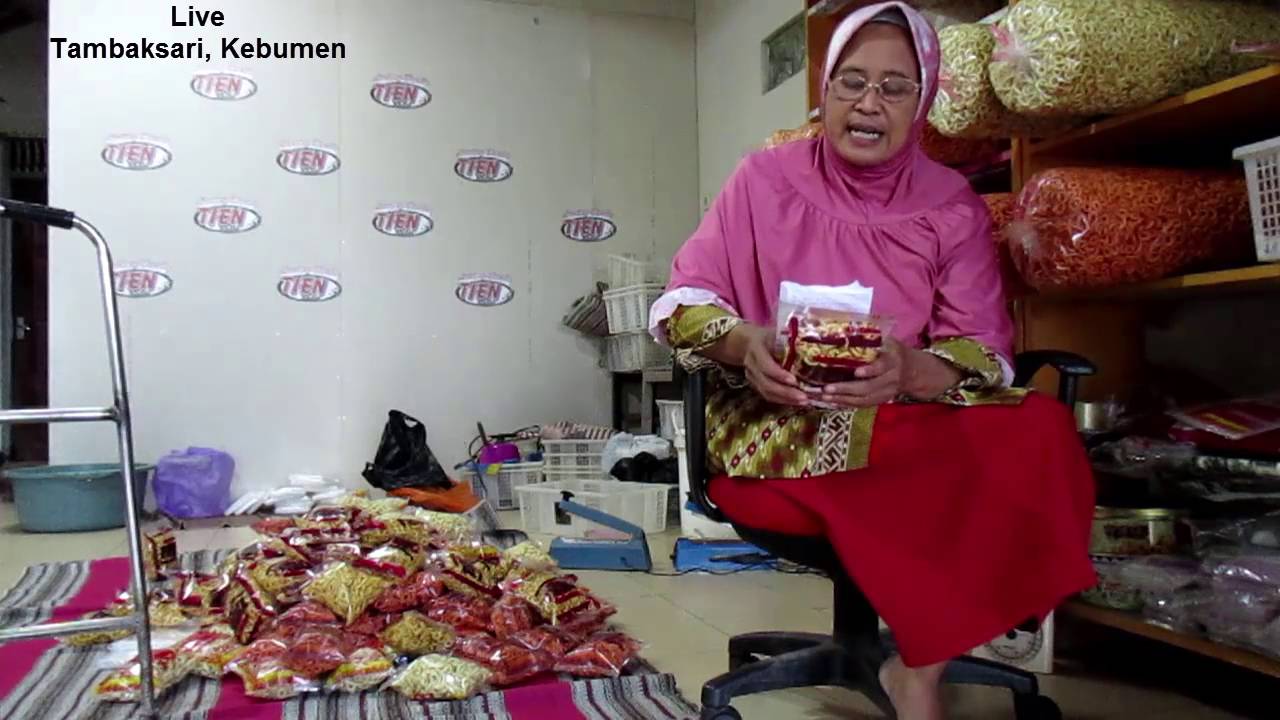 Wawancara UMKM - Lanting Bumbu Tien Snack Kebumen - YouTube