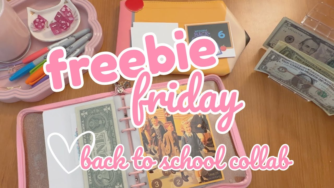 Freebie Friday 🍎 back to school collab - YouTube