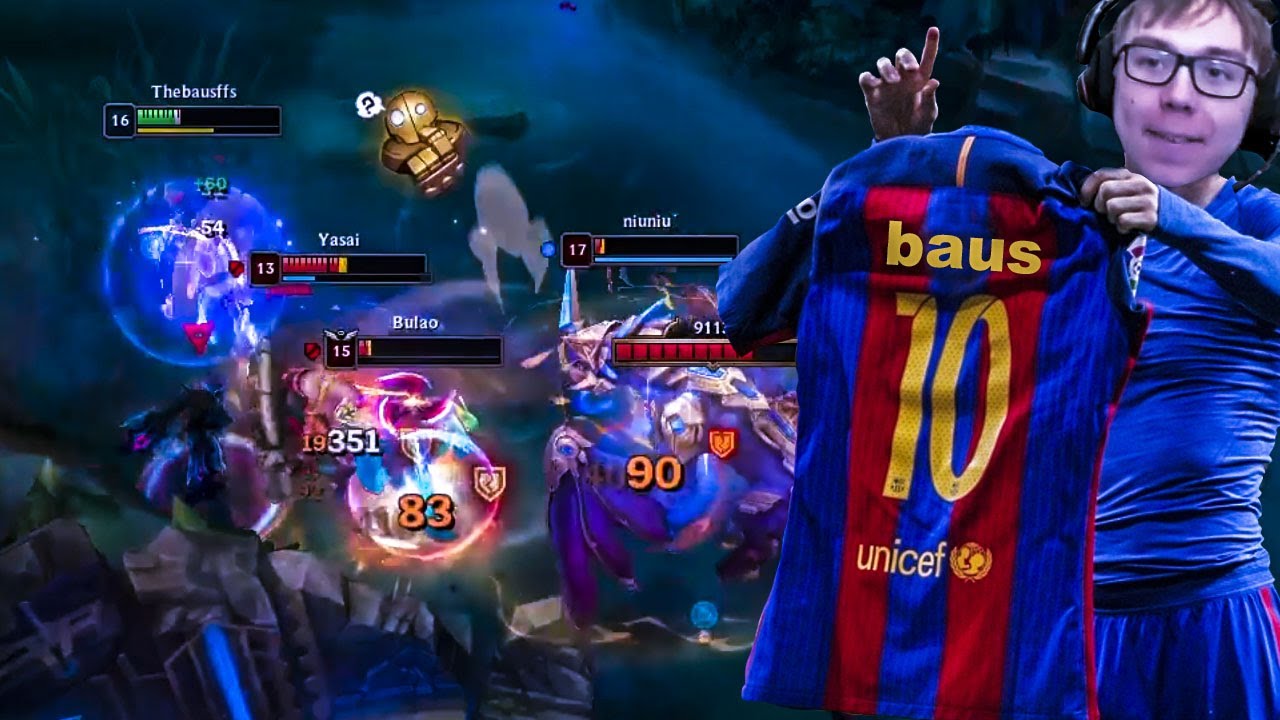 Lionel Baus - Best of LoL Diff moments 23 - YouTube