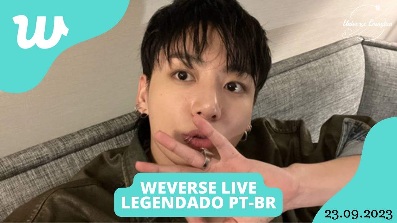 [LEGENDADO PT-BR] Weverse Live Jungkook - "3D" - 23.09.2023 - YouTube