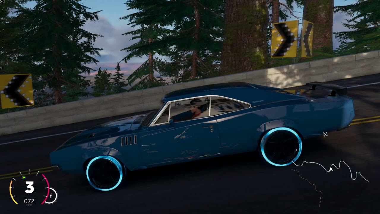 A trip in the custom 69 Charger '' Blu '' - YouTube
