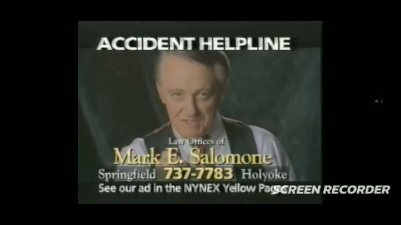 The Law Offices of Mark E. Salomone commercial w/ Robert Vaughn - YouTube