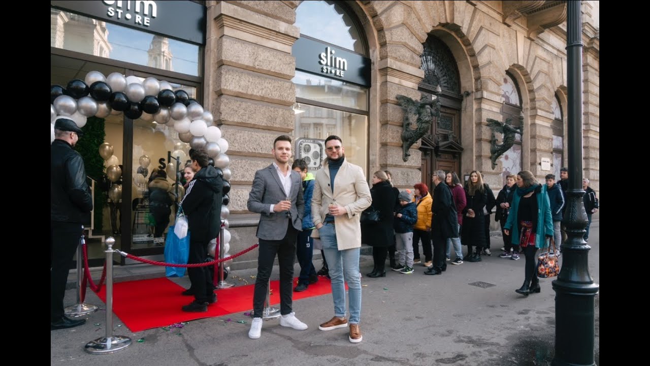 Megnyílt az Andrássy Slim Store - YouTube