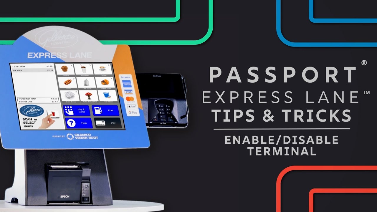 Passport Express Lane Tips & Tricks: Enable/Disable Terminal - YouTube