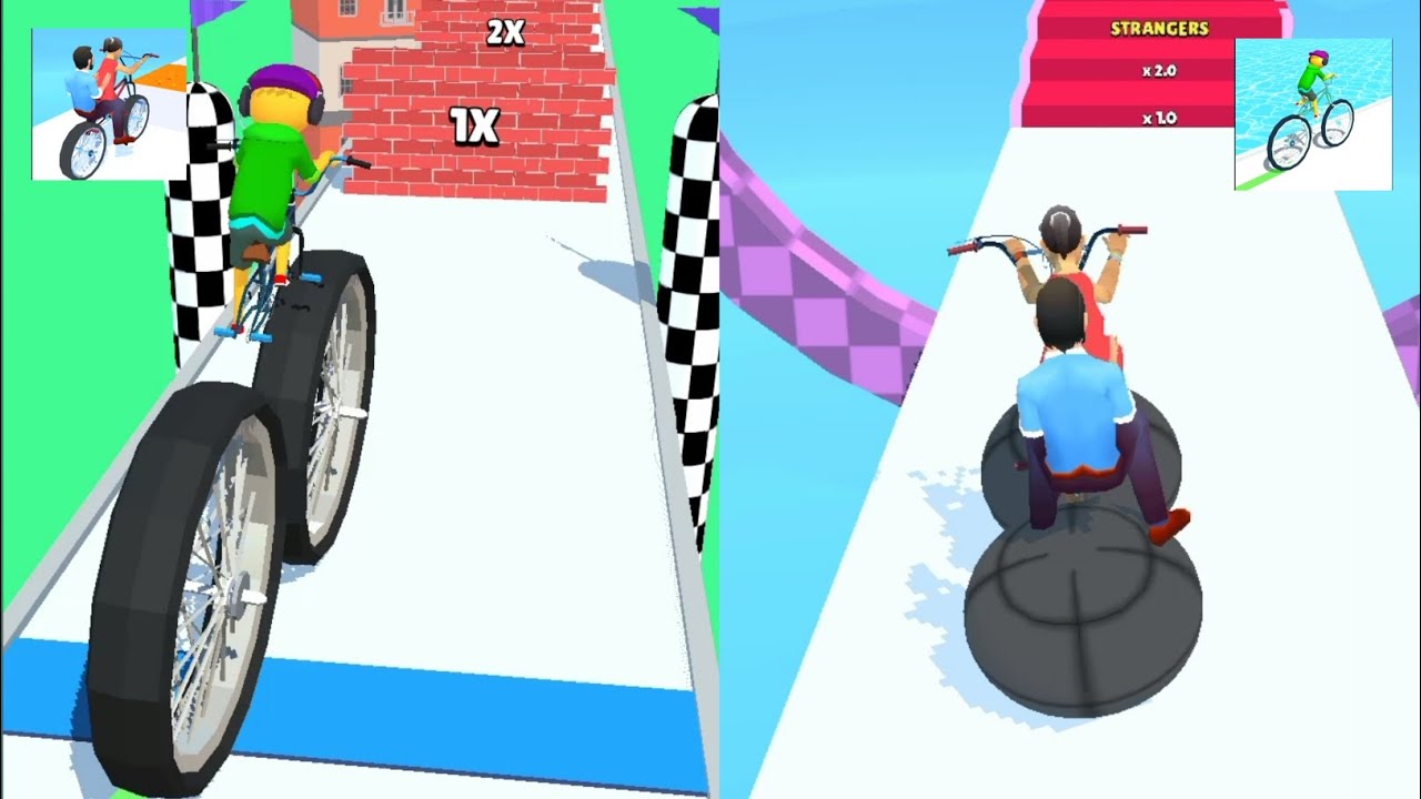 Big Bike Run - Couple Bike Run GamePlay Walkthrough (Android,iOS) Games ...