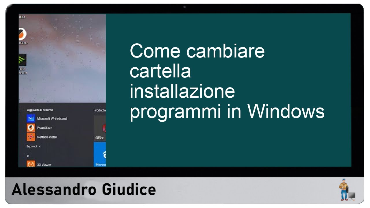Cambiare la cartella di installazione dei programmi in windows: guida ...