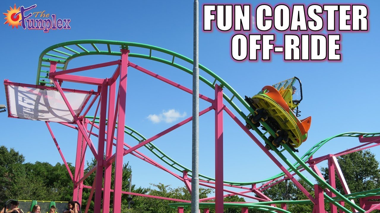 Fun Coaster Off-Ride Footage, Funplex (NJ) SBF Spinning Wild Mouse | Non-Copyright - YouTube