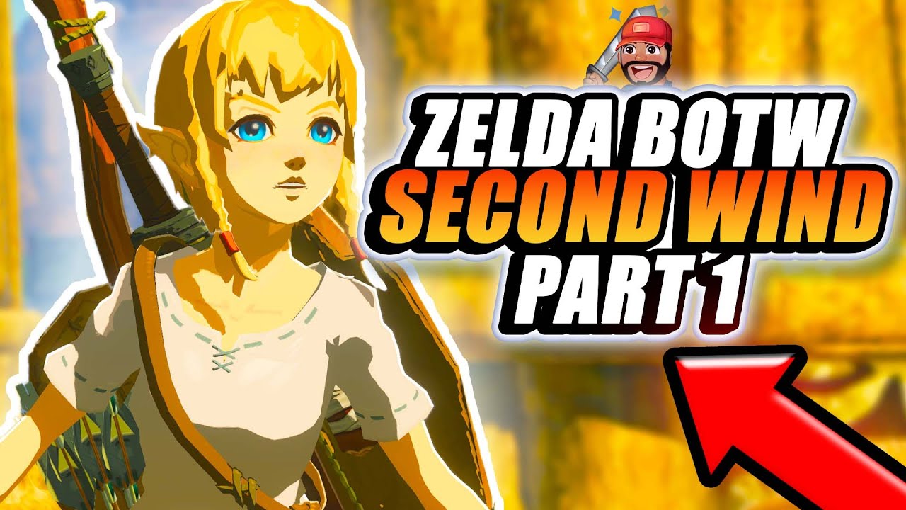 [4K] Zelda Breath of The Wild Second Wind Gameplay Part 1 || The Great ...