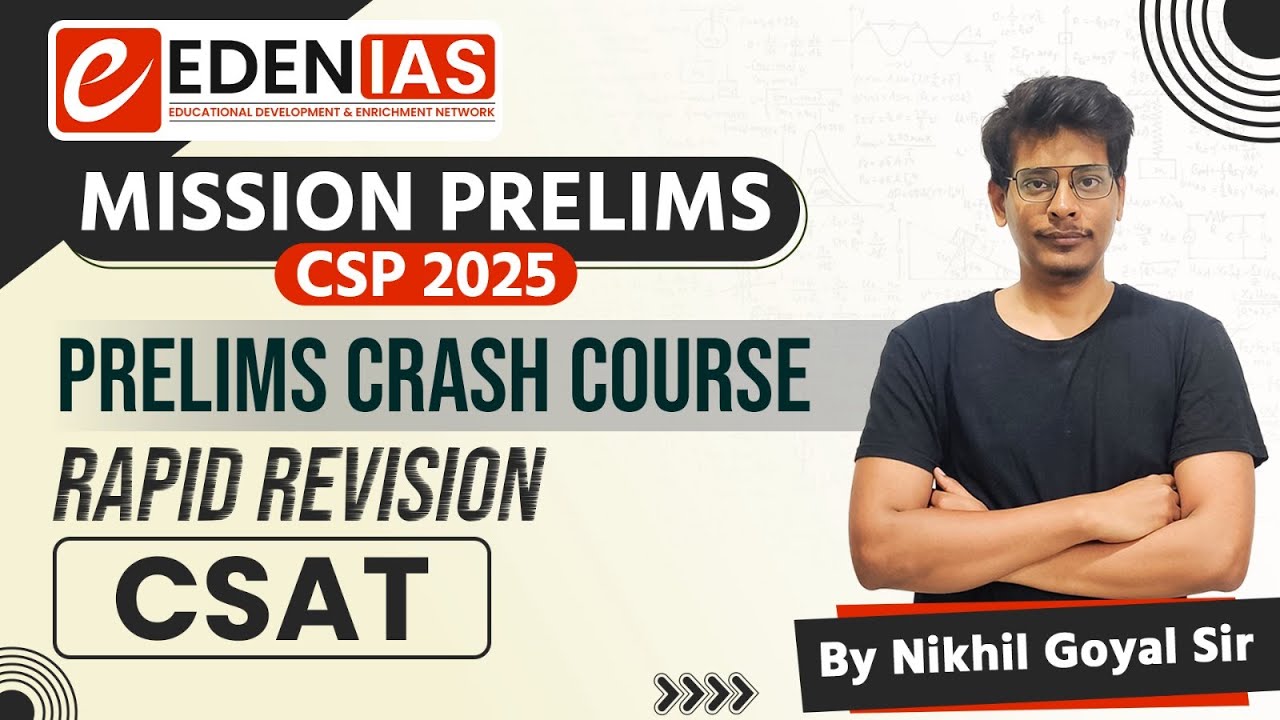 CSAT Classes for UPSC Prelims 2025 | Mission Prelims | Prelims Crash ...