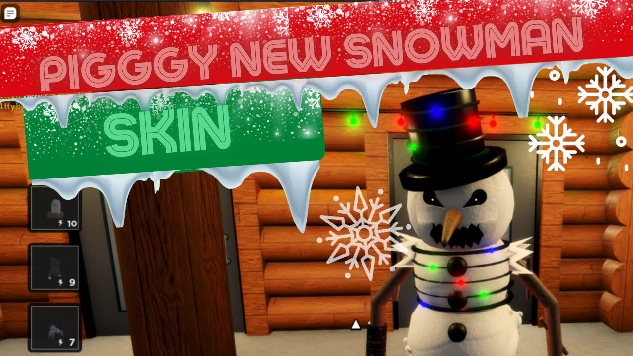 Piggy new snowman skin! - YouTube