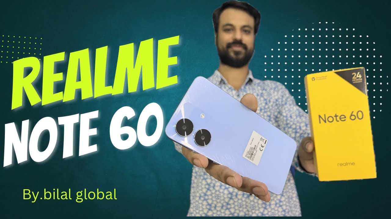 Realme Note 60 Unboxing Price In Pakistan 24999 | Quick Unboxing Honest ...