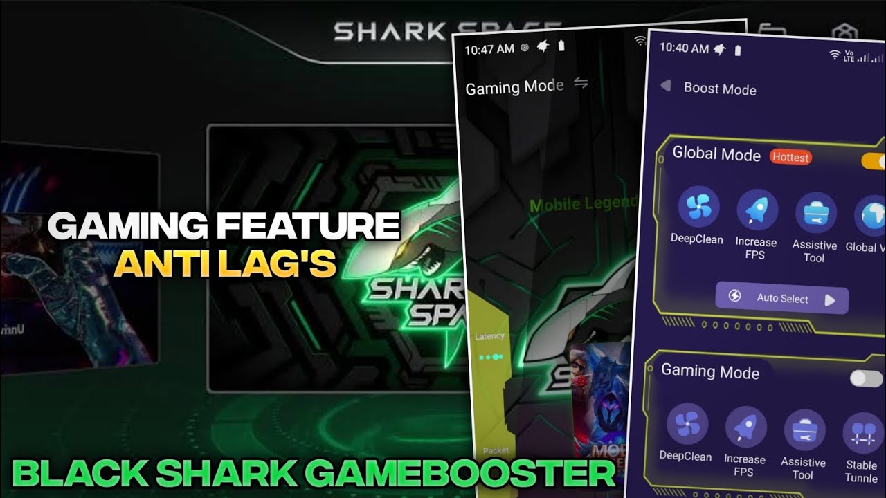Best Gaming Gamebooster With Gaming Feature Experience Black Shark ...