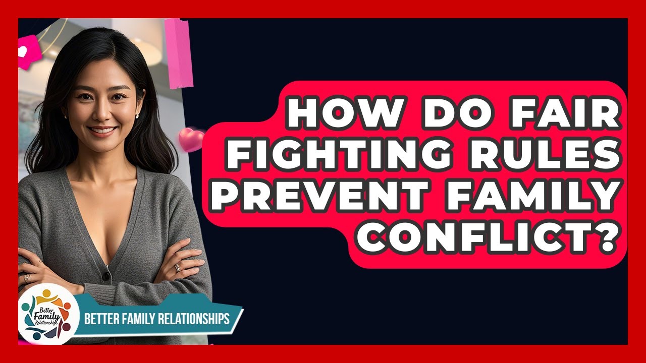 How Do Fair Fighting Rules Prevent Family Conflict? - Better Family ...