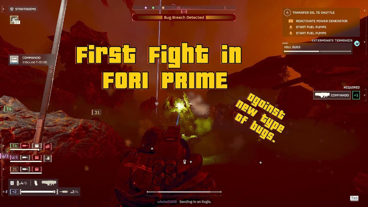 Helldiver 2 Gameplay (FORI PRIME) - YouTube
