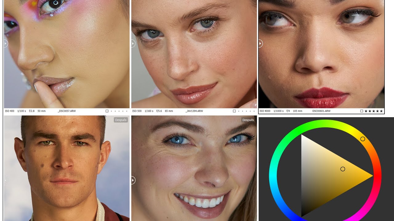 SONY Y SU COLOR AMARILLO EN PIEL COMO CORREGIRLO EN EDICION - YouTube