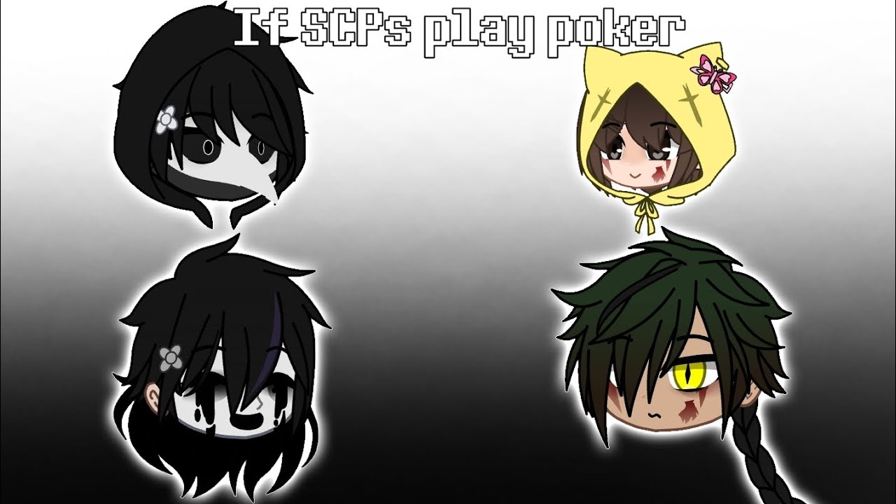 If SCPs play Poker 🃏🎰 || Gacha Club || SCP || Gacha Skit || SCP Poker ...