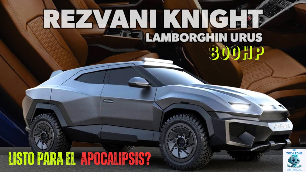 REZVANI KNIGHT | El SUV Blindado de 800HP, Desafía y Listo para el ...