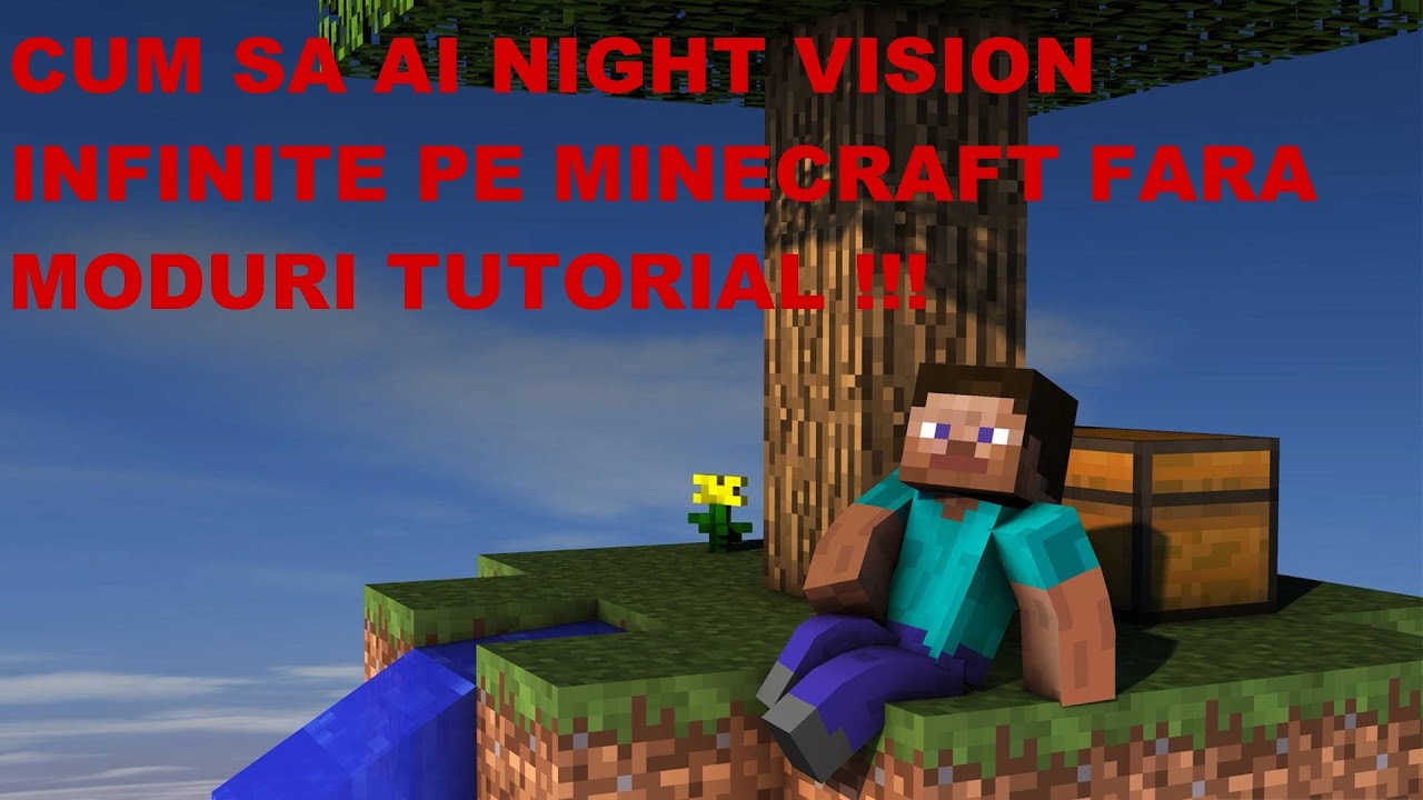 Cum Sa Iti Dai Night Vision Pe Minecraft Fara Sa Instalezi Mod uri ...