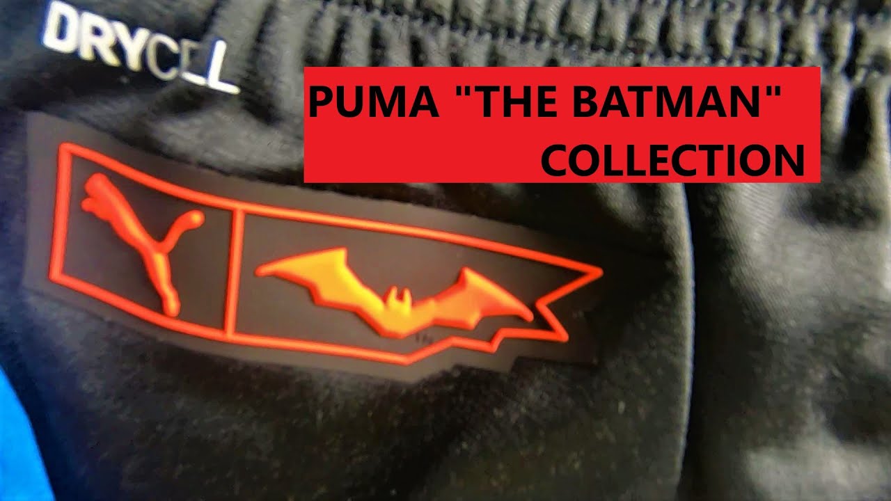 Puma "The Batman" Merchandise Collection Unboxing And Review - YouTube