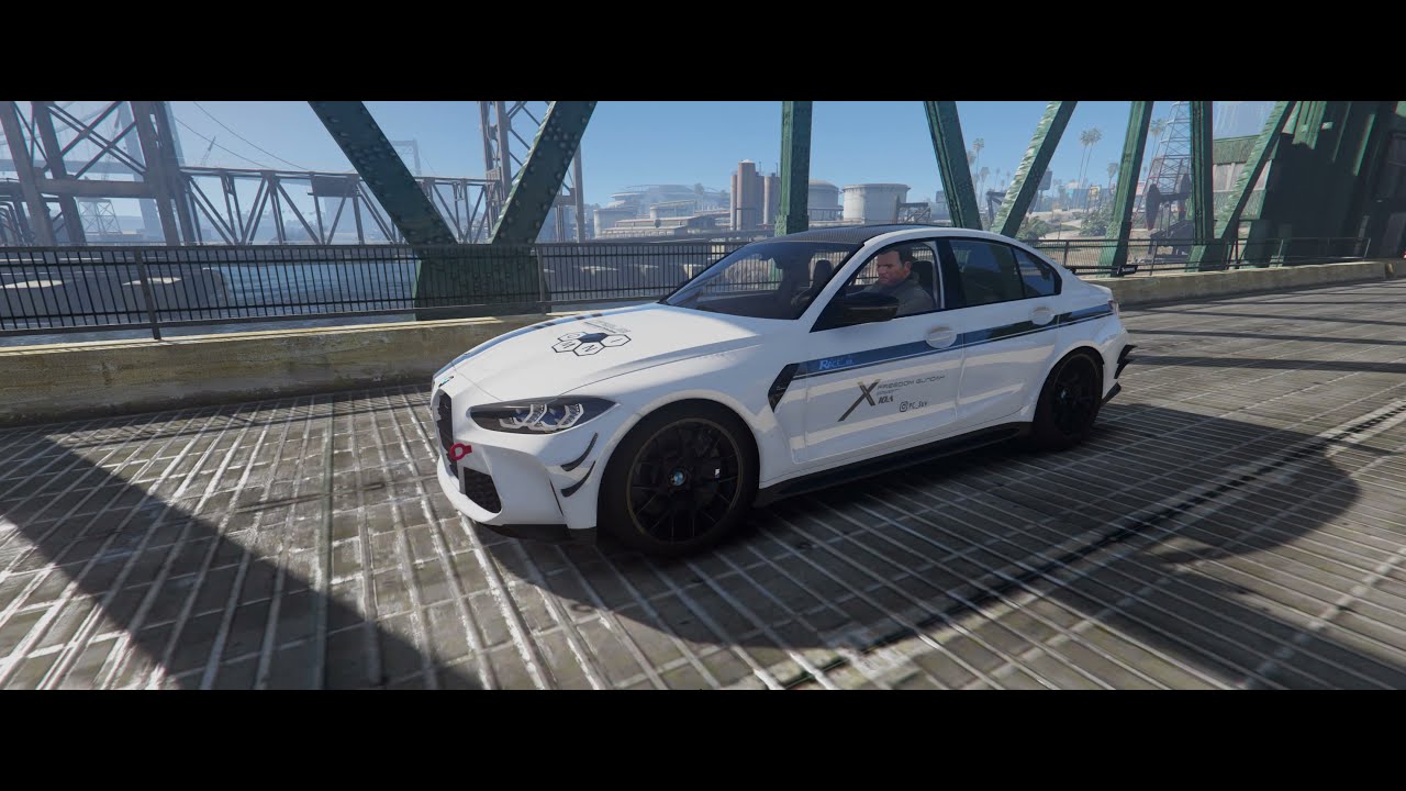 GTA V | 2021 BMW M3 Competition G80 Race Version 4.0 | Test - YouTube