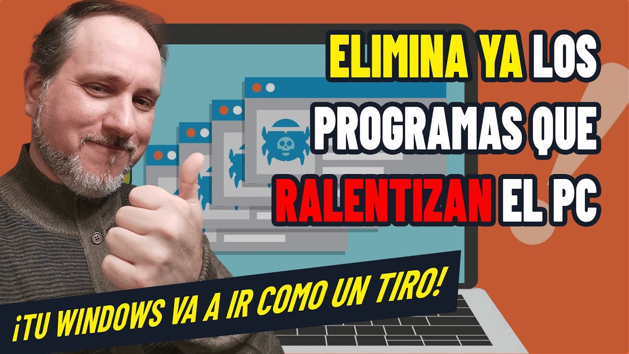 🔥Elimina ya los programas que RALENTIZAN el PC ️ ¡Tu Windows irá COMO UN TIRO! Optimiza el ...