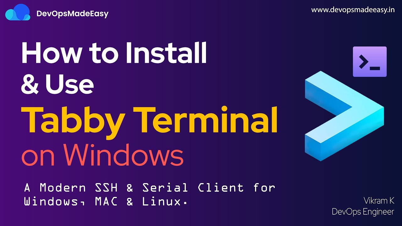Install Tabby On Windows Modern Terminal For MAC Windows Linux YouTube Install Tabby On Windows Modern Terminal For MAC Windows Linux YouTube