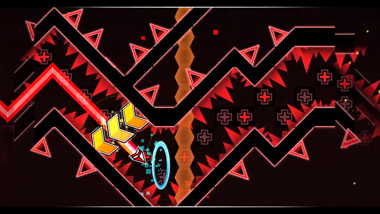 Geometry Dash - Fire Aura by EDSJustin (Hard Demon) Complete (Live ...