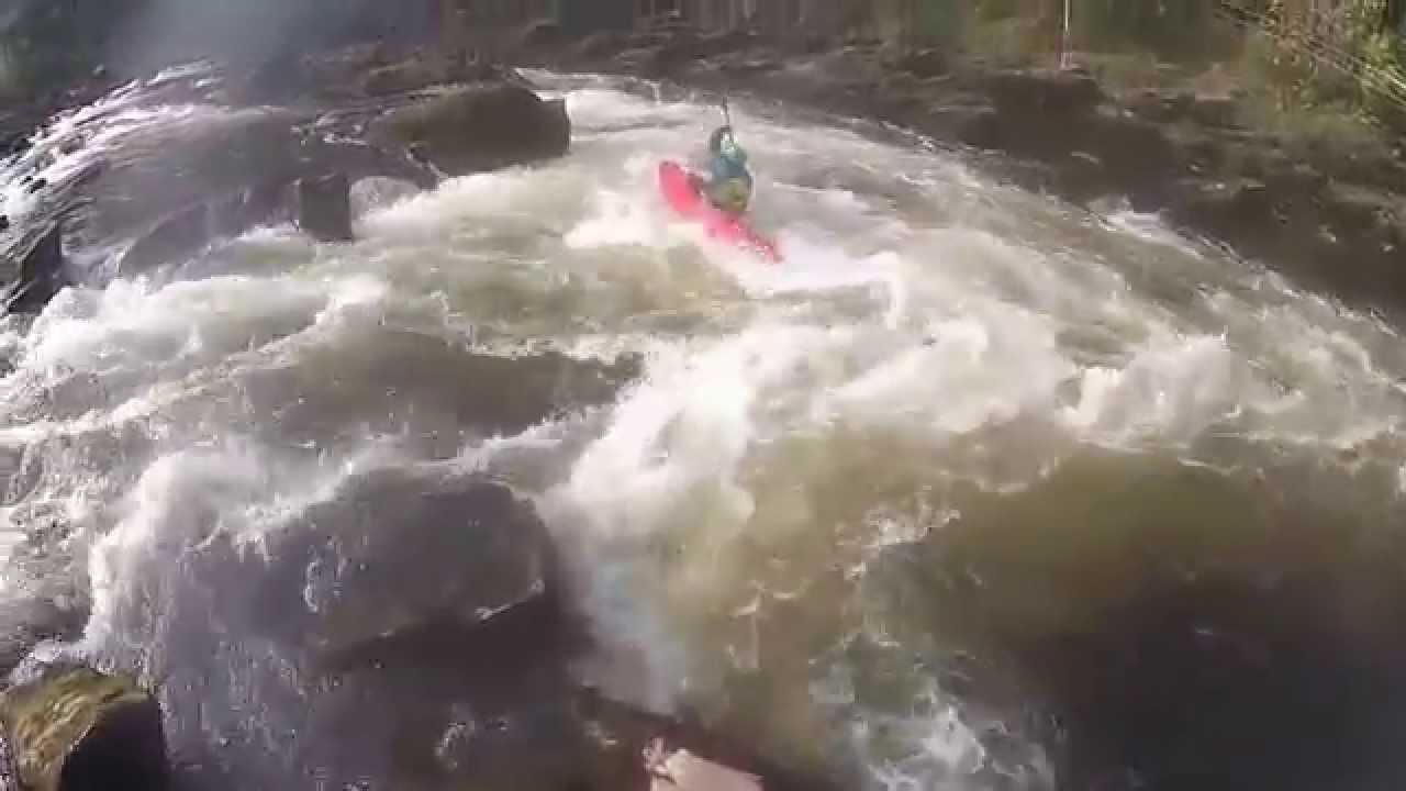 WLCC - Kayaking Tay at Grandtully 21/9/14 - YouTube