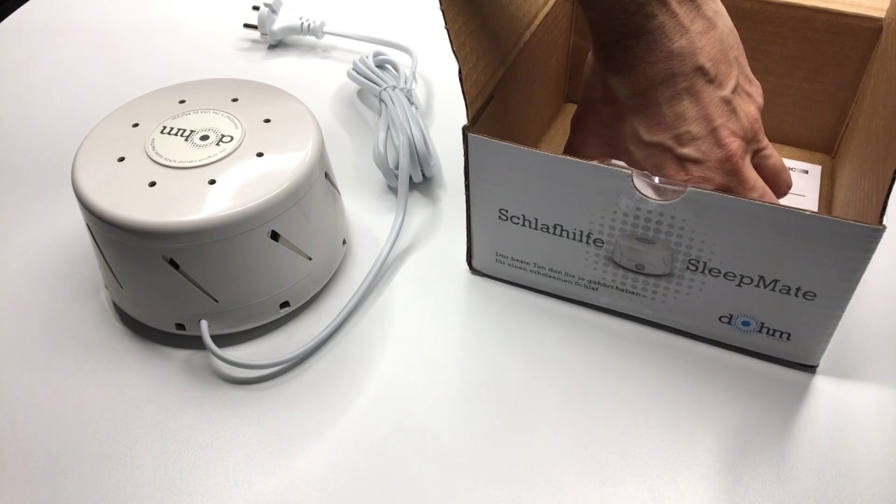Unboxing av Dohm SleepMate – hjälp att sova - YouTube