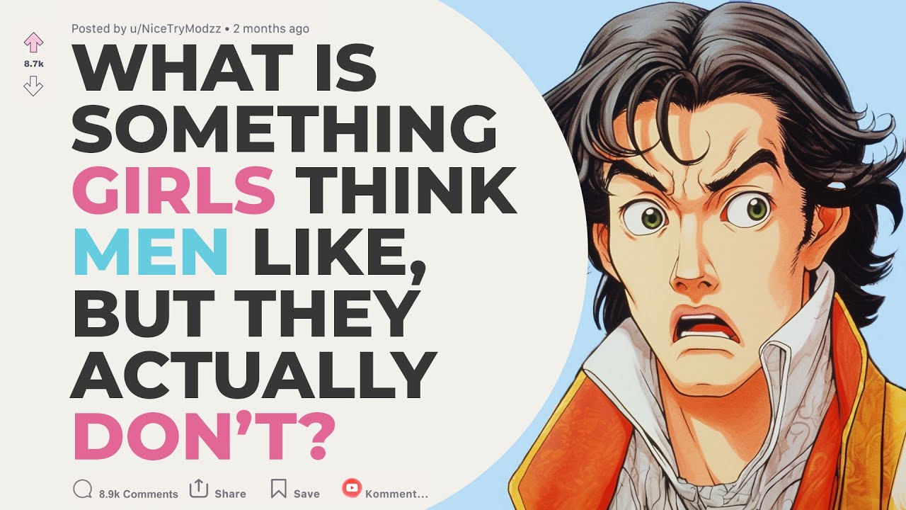 The Surprising Truth about What Girls Think Men Like - YouTube