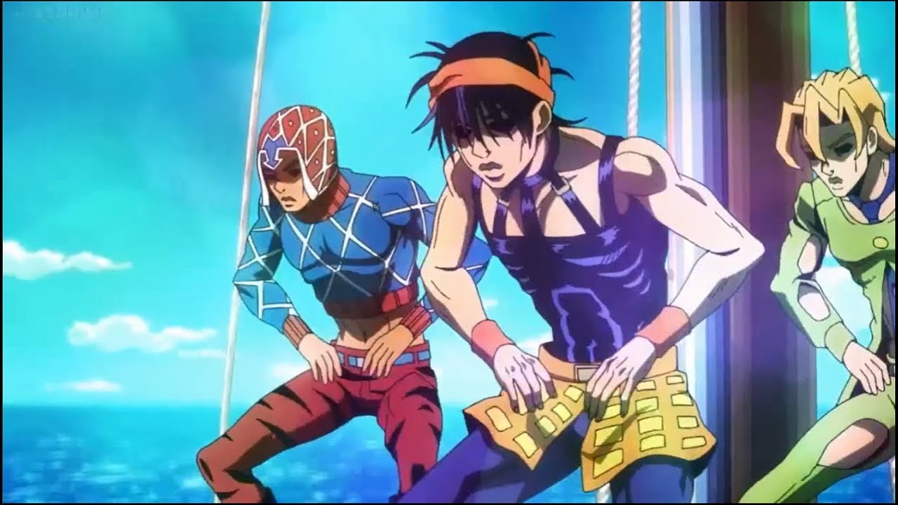 Passione Gang Dance in 60FPS - JoJo's Bizarre Adventure Golden Wind ...