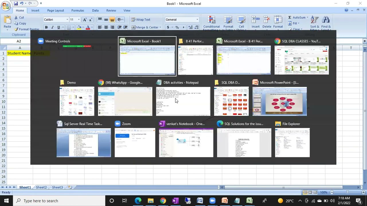 Sql Dba Batch 42 Introduction Session Class 4 Youtube 8262