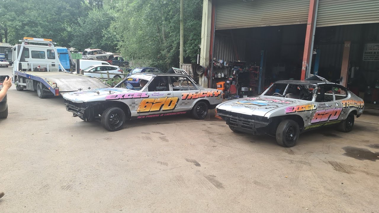 Max Eaton racing capri no breaks - YouTube