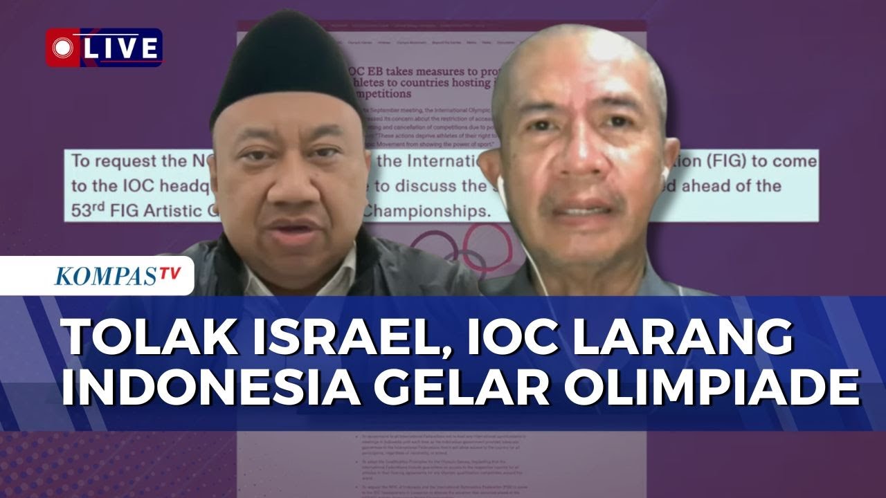 DPR dan Analis Olahraga Respons IOC Larang Indonesia Gelar Olimpiade ...