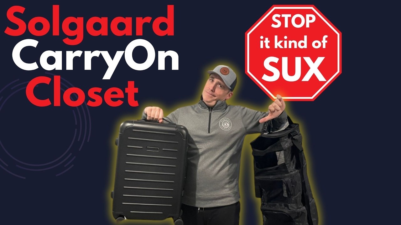 Carry-On Travel for Summer 2025: Solgaard Closet? Watch First! - YouTube