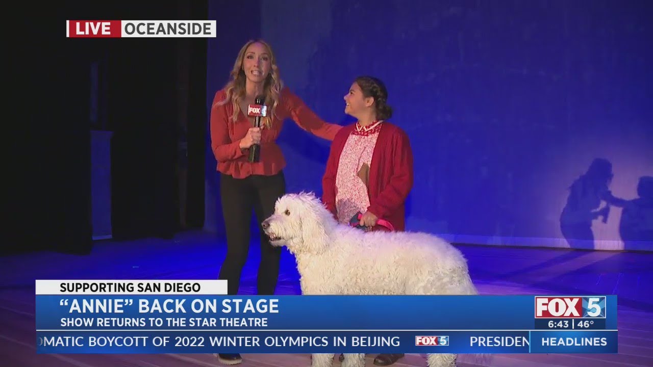 "Annie" Back On Stage - YouTube