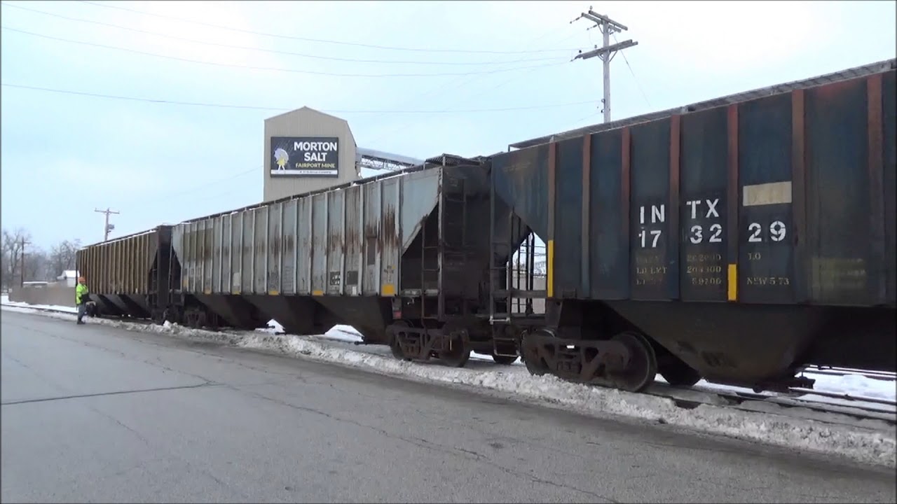 HZRX GP10-1 #8420 Pushing Back Empty Salt Hoppers - Morton Salt - Jan ...