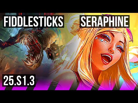 FIDDLESTICKS & Ezreal vs SERAPHINE & Miss Fortune (SUP) | 2/1/13 | KR Master | 25.S1.3