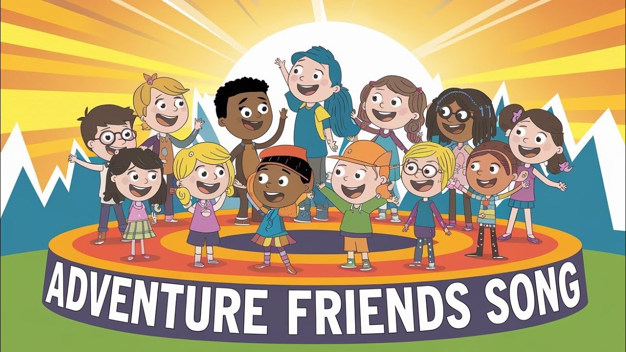 Adventure Friends Song | Fun Kids Song About Friendship & Adventure ...