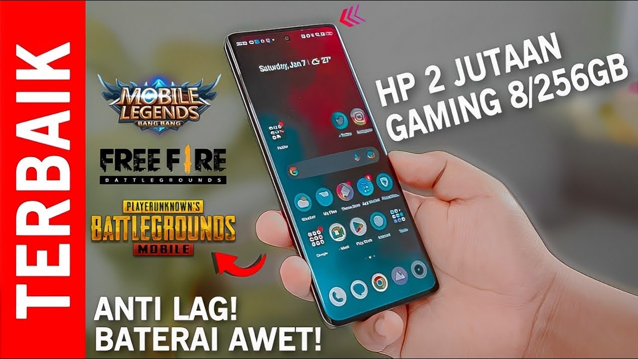 Hp Gaming 2 Jutaan Terbaik Ram 8/256GB Anti Lag !! - YouTube