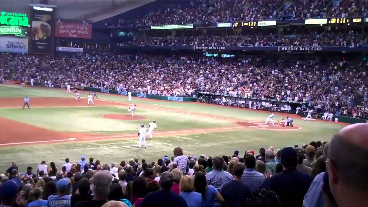 The Tampa Bay Rays followed by Adam Lambert concert - YouTube