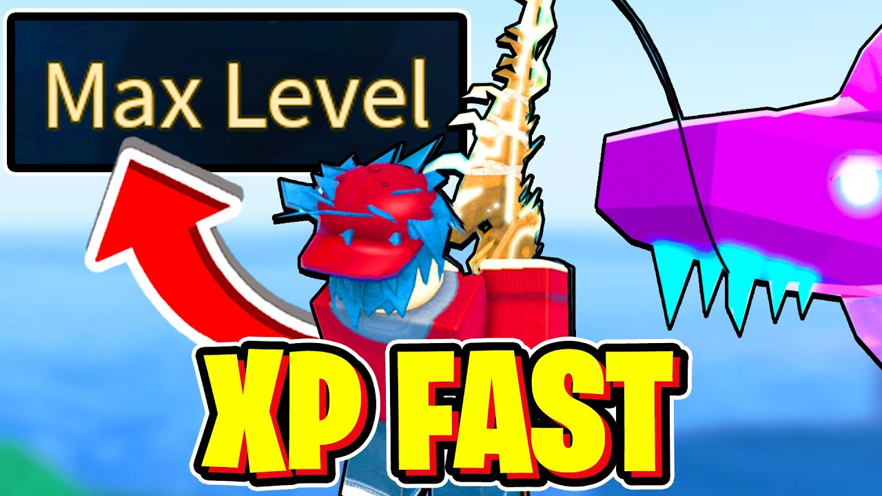 How To GET MAX LEVEL FAST In Fisch! (FISCH BEST XP FARM LOCATION ...