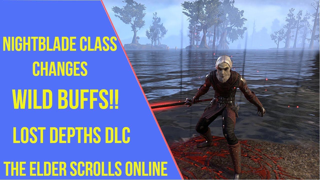 ESO Nightblade Class Changes - Lost Depths DLC - YouTube