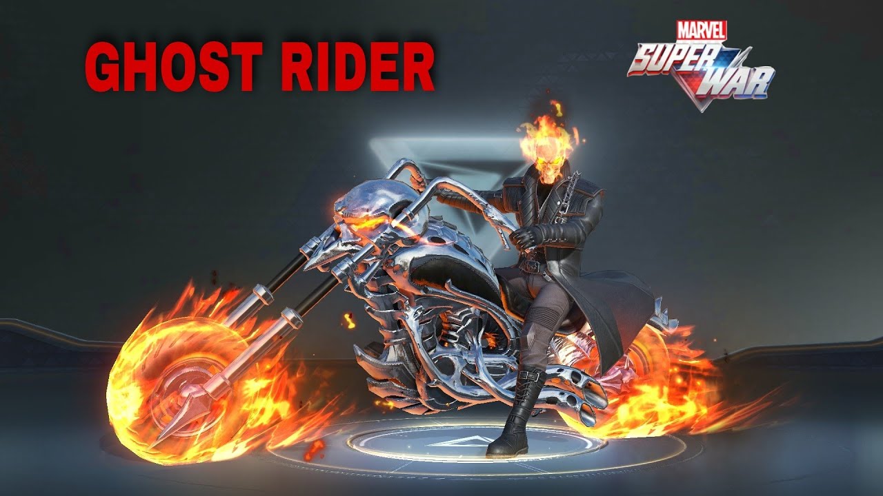 Marvel Super War (MSW): Ghost Rider 3D Model - YouTube