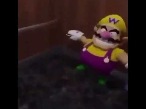 Wario dies in a elevator while eating oreo - YouTube